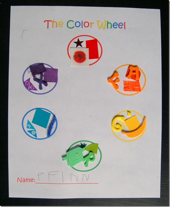 Nessa Dee: Crafty Friday: Color Wheels
